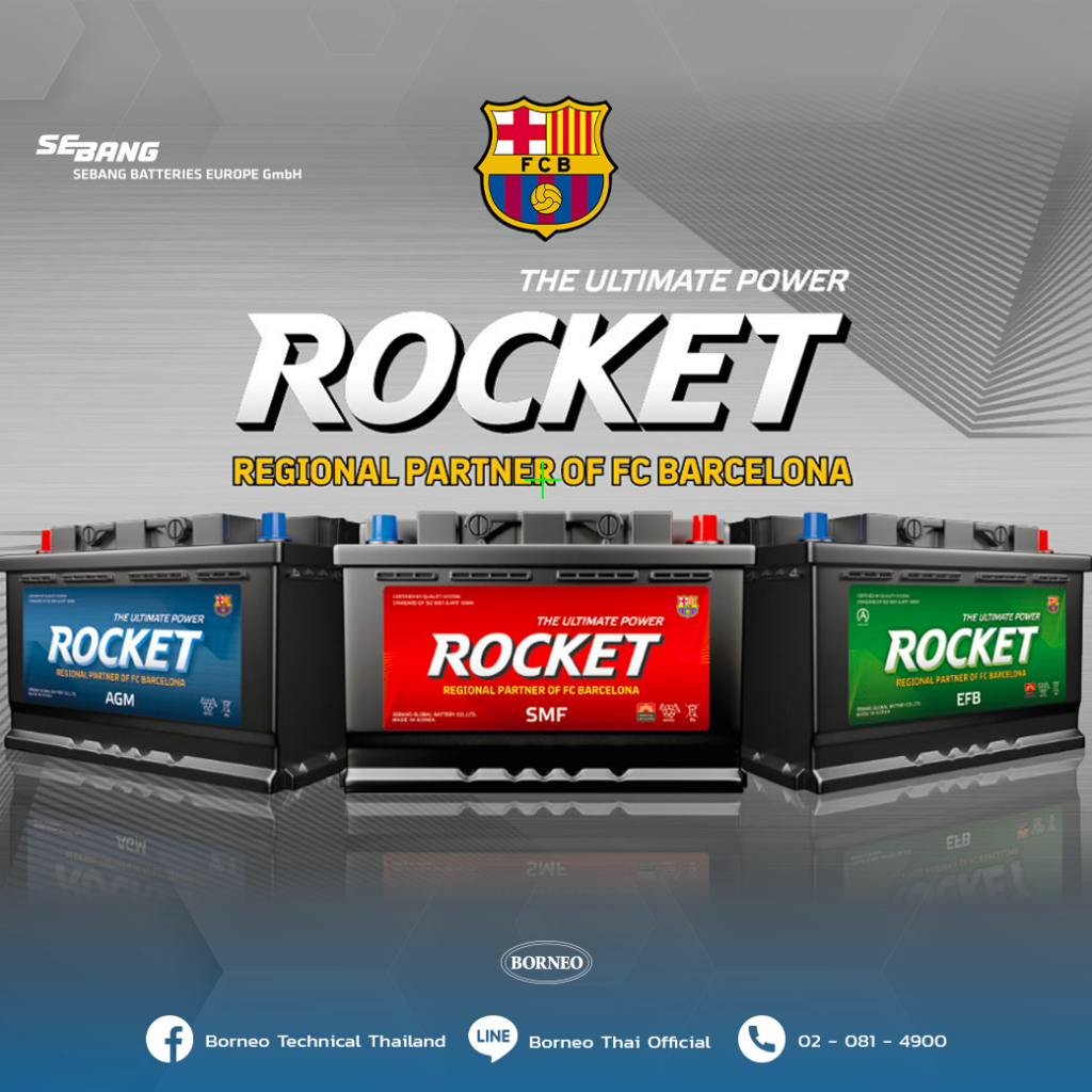 'Rocket' leading the battery in Korea, sponsorship of FC Barcelona